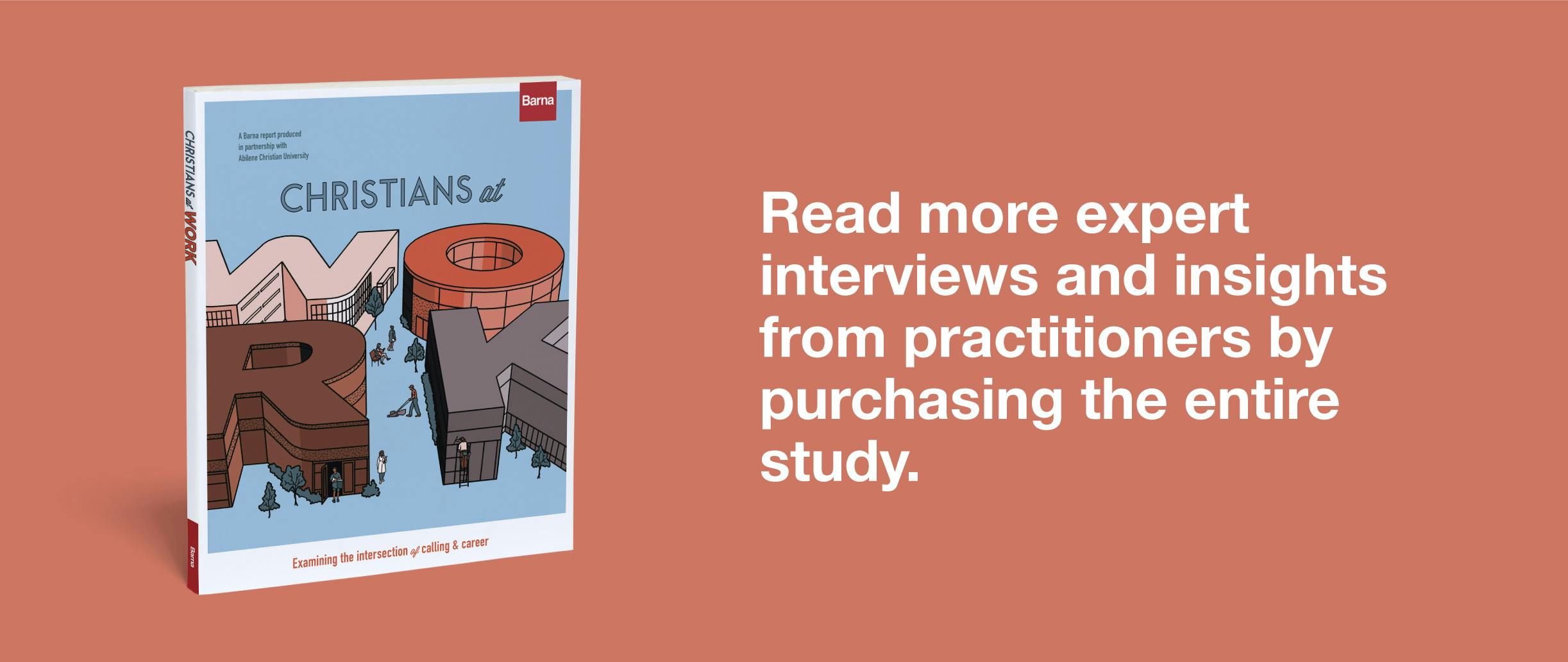 Christians at Work, Part 2: Balancing Career and Kids - Barna Group